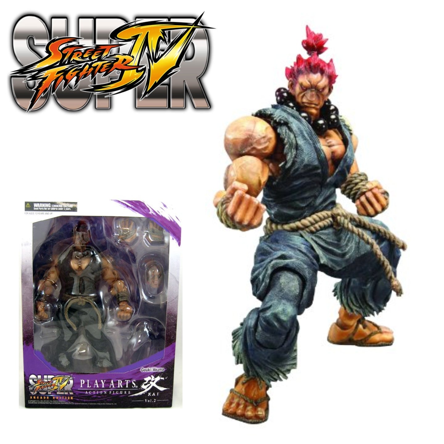 PLAY ARTS SUPER STREET FIGHTER IV AKUMA – Funko King Q8