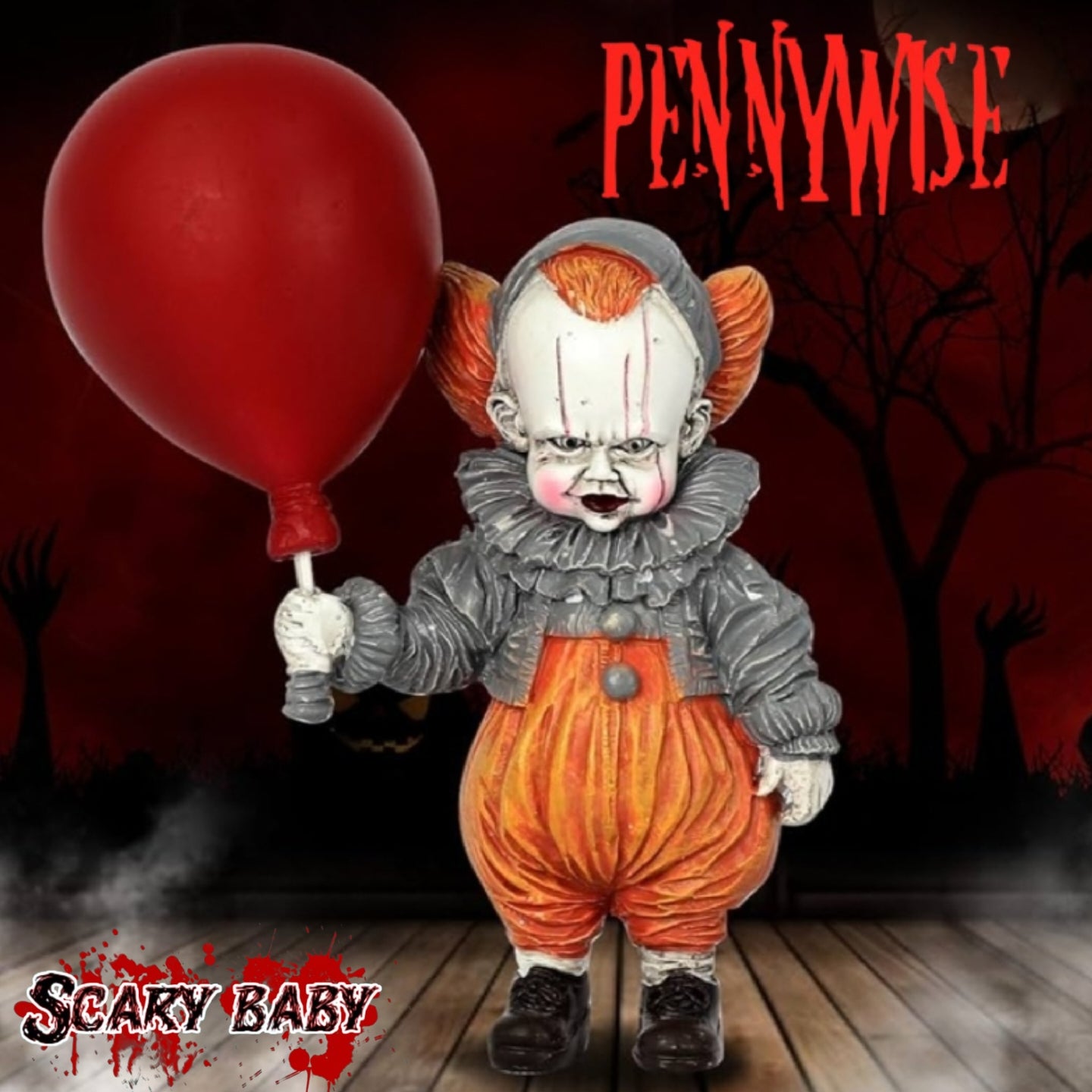 Scarybaby Pennywise mini figure – Funko King Q8