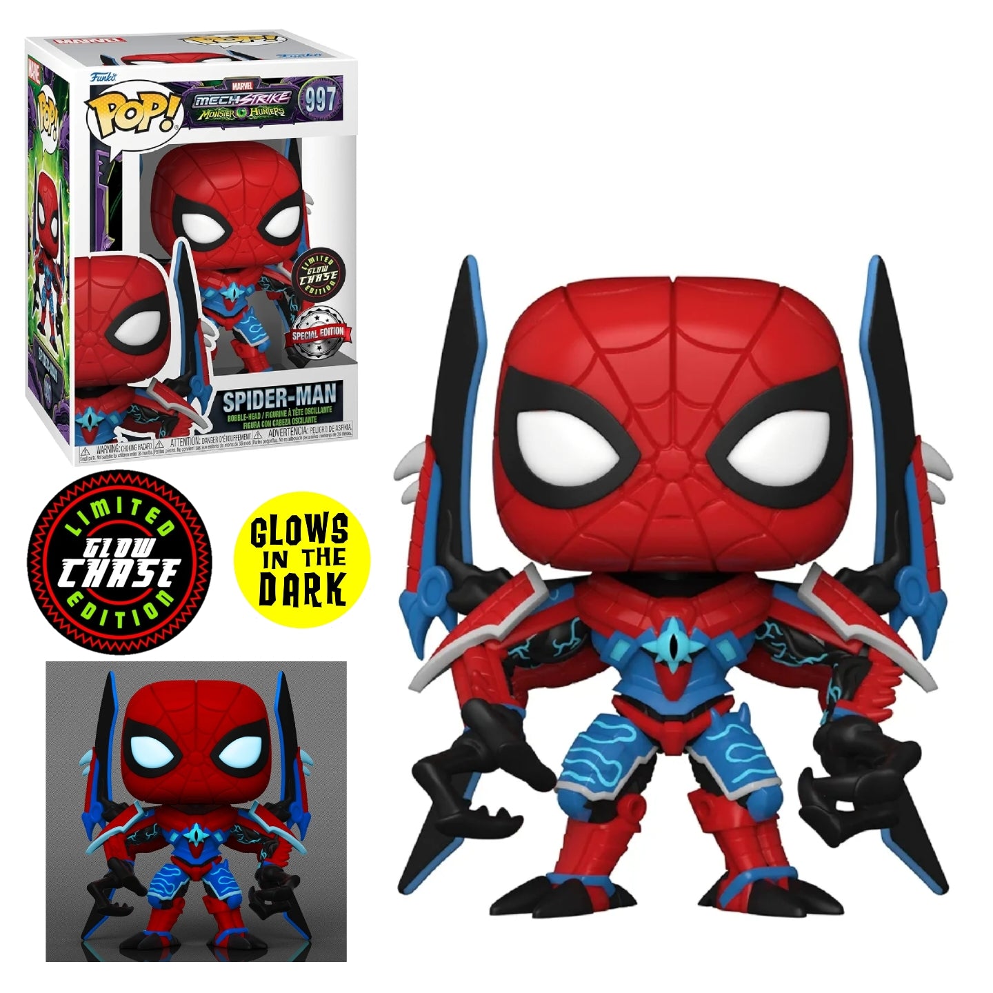 Spider man (Chase) – Funko King Q8