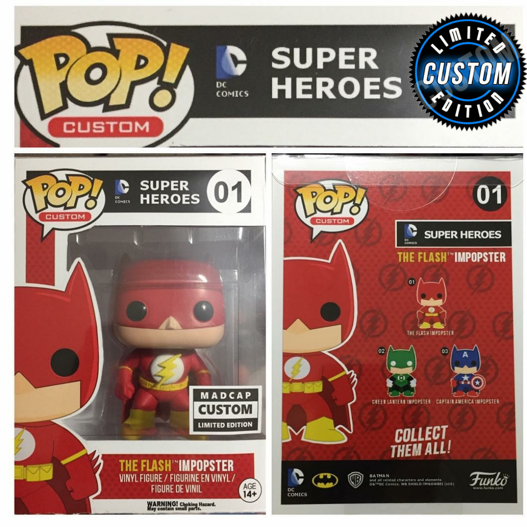 Batman The Flash Imposter (Custom) – Funko King Q8