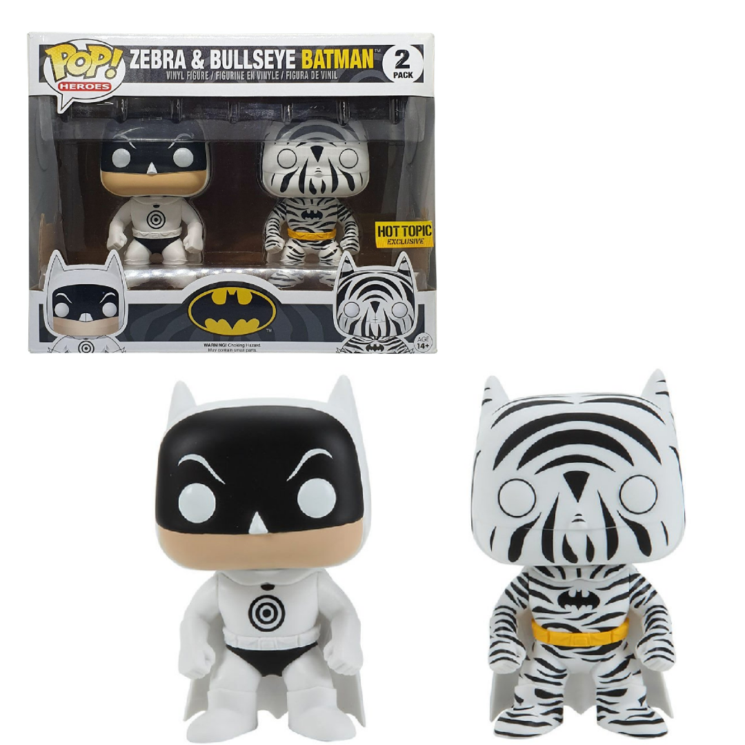 Bullseye & Zebra Batman (2pack) – Funko King Q8
