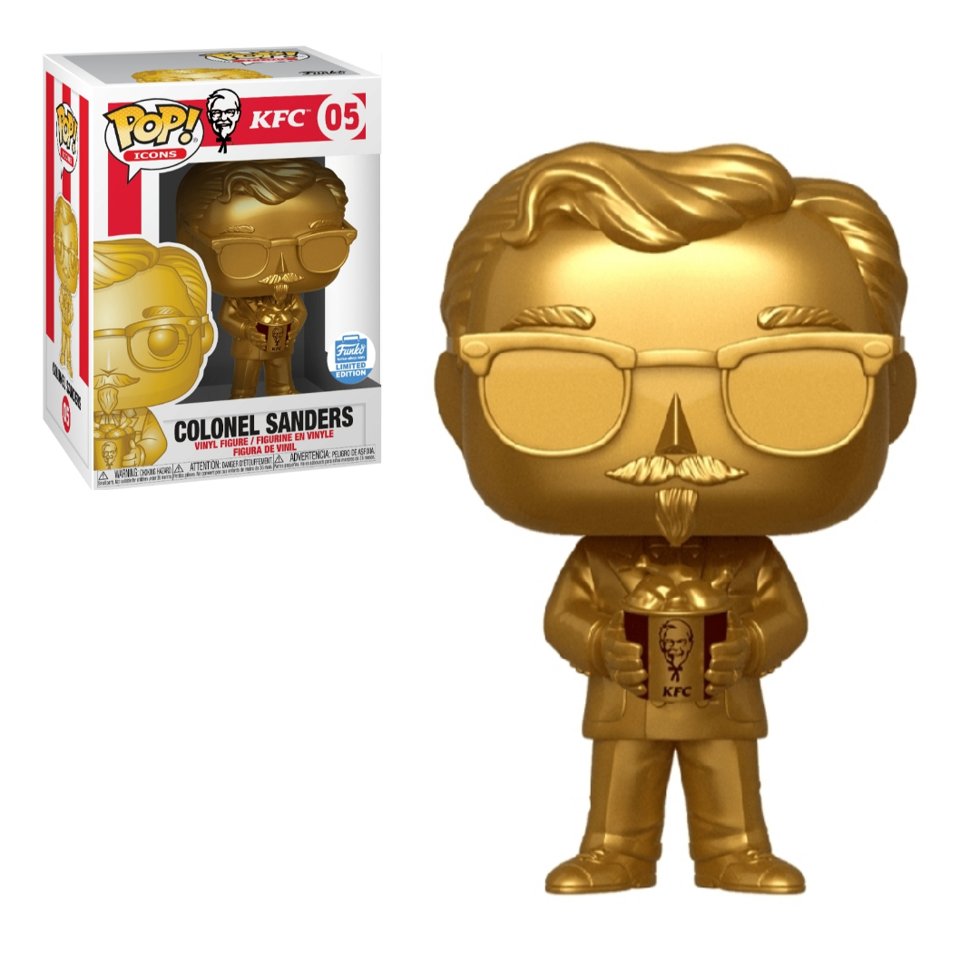 Colonel sanders (Gold) – Funko King Q8