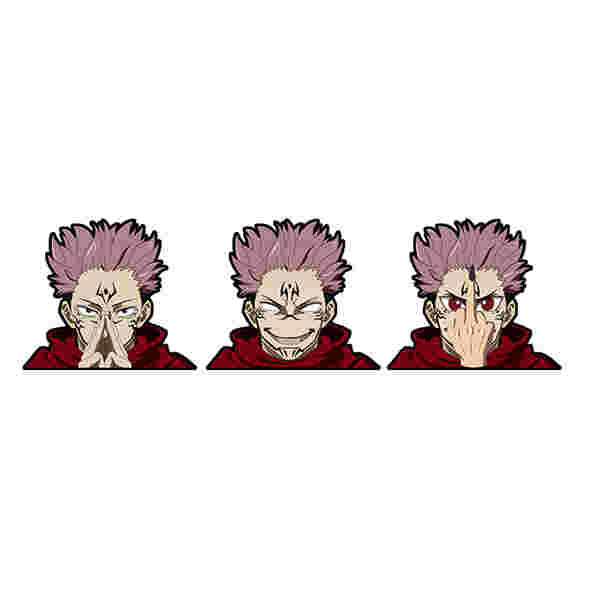 3D Motion Anime Stickers Waterproof Motion Jujutsu Kaisen - Sakuna ...
